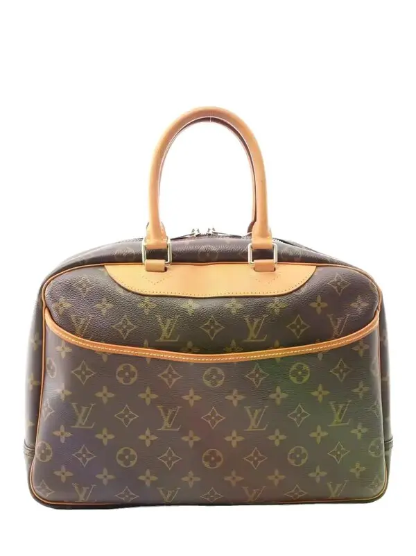 LOUIS VUITTON Deauville Monogram Tote - Brown