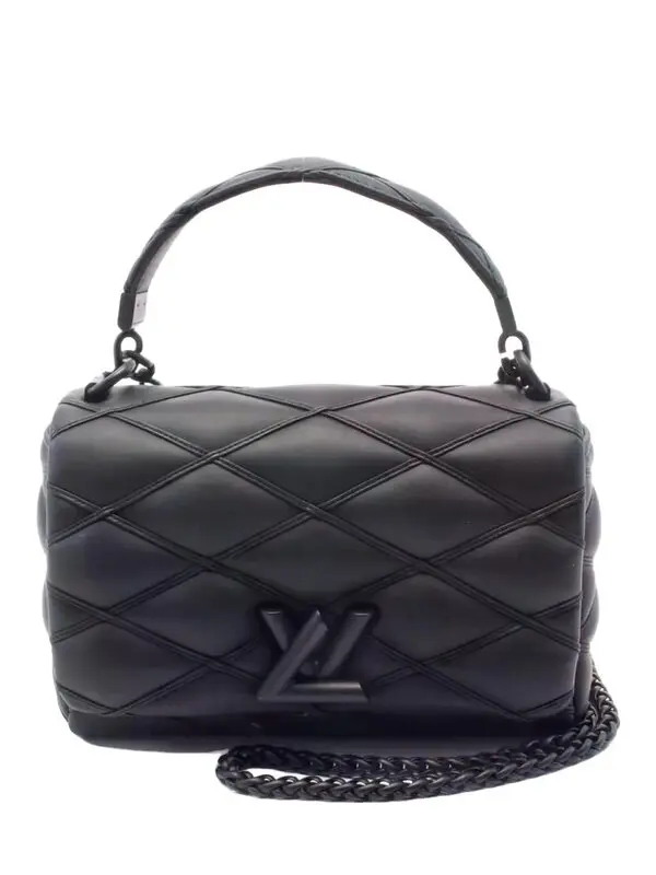 LOUIS VUITTON Go-14 Mm Malletage Handbag - Black