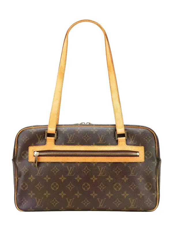 LOUIS VUITTON 2002 Monogram Cite Gm Shoulder Bag - Brown