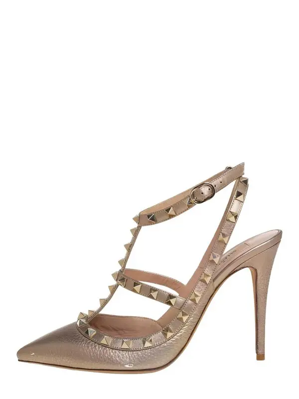 Valentino Garavani 115mm Rockstud Pumps - Gold