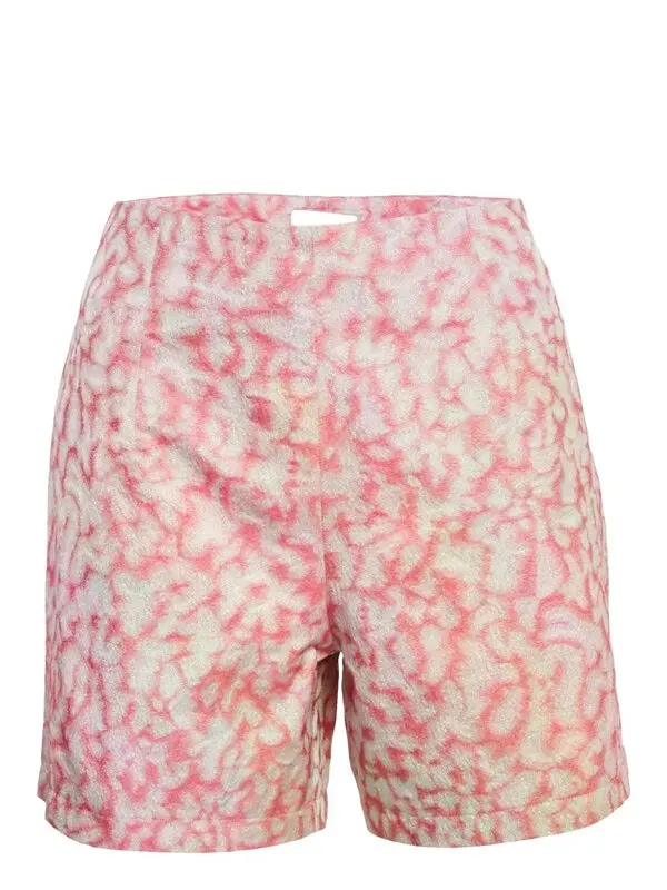 INGIE PARIS Printed Shorts - Pink