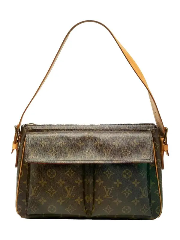 LOUIS VUITTON Monogram Viva Cite Gm Shoulder Bag - Brown