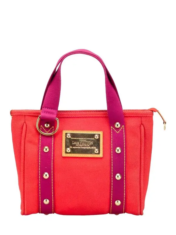 LOUIS VUITTON Antigua Cabas Pm Handbag - Red