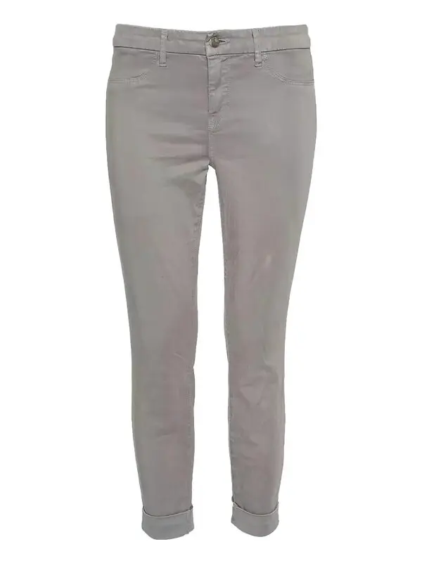 J Brand Cotton Trousers - Grey