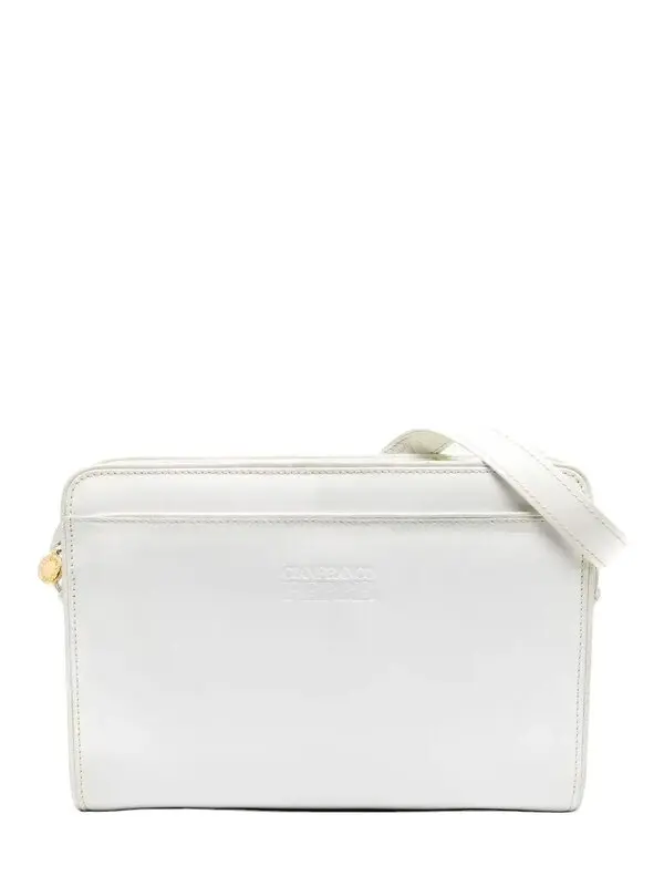 Gianfranco Ferre 1980s Leather Shoulder Bag - White