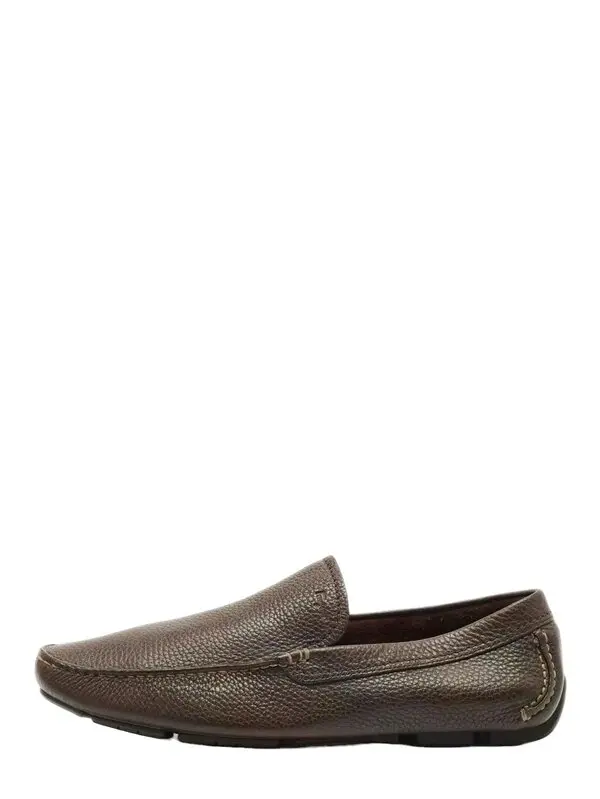 FERRAGAMO Leather Loafers - Brown