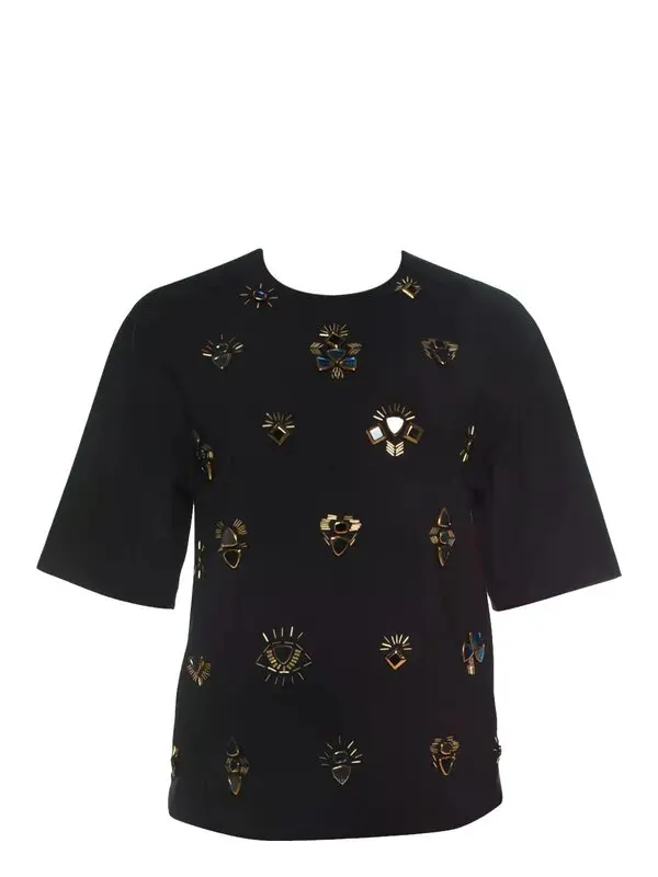 3.1 Phillip Lim Embellished T-shirt - Black