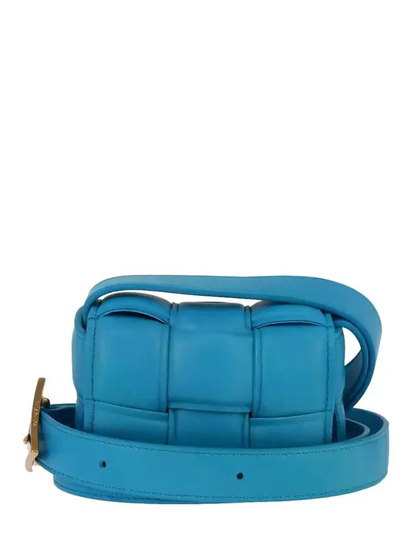 Bottega Veneta Cassette Shoulder Bag - Blue