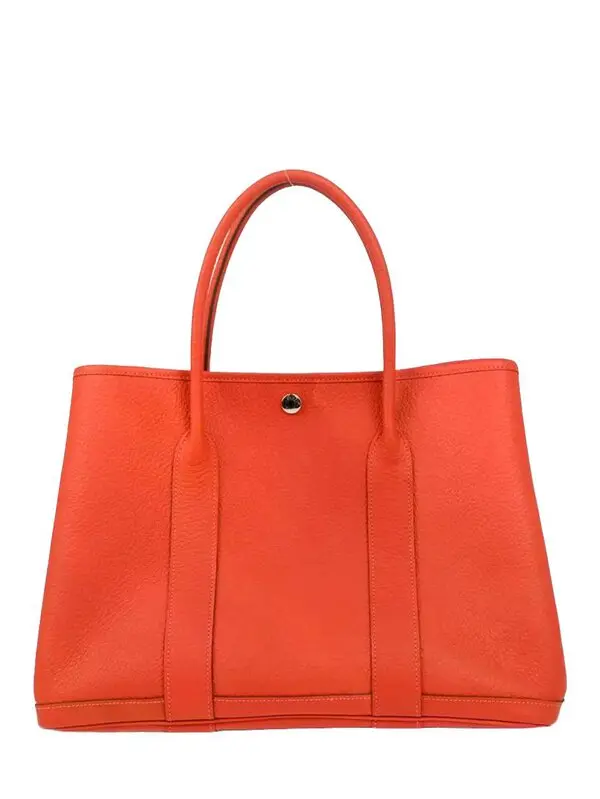 Hermès 2014 Country Garden Party 36 Tote Bag - Red