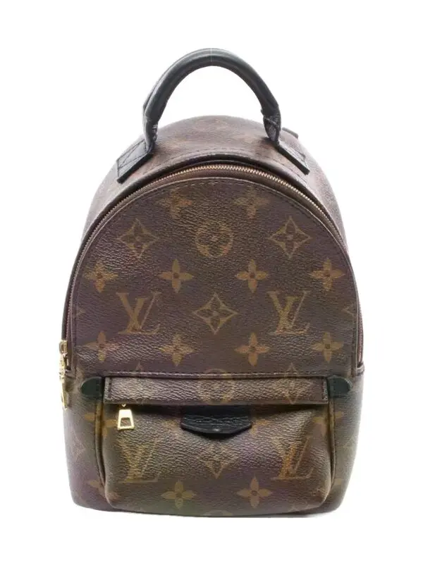 LOUIS VUITTON 2020 Mini Palm Springs Backpack - Brown