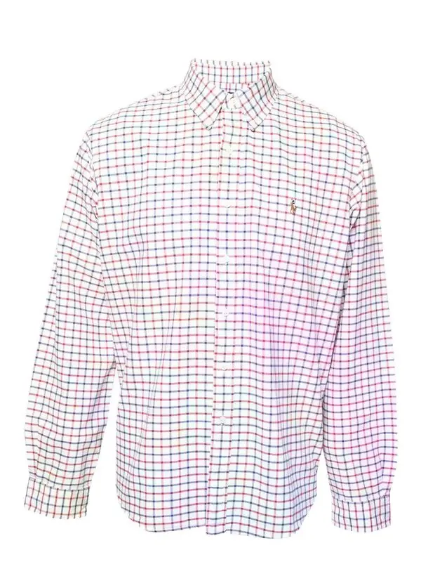 Polo Ralph Lauren Checked Button-down Shirt - White