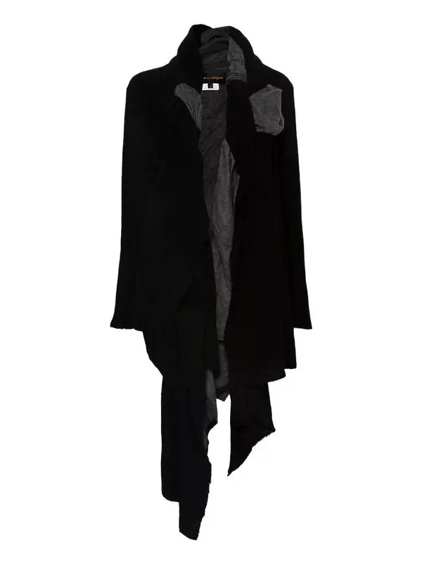 Comme Des Garçons 2014 Asymmetric Wool Jacket - Black