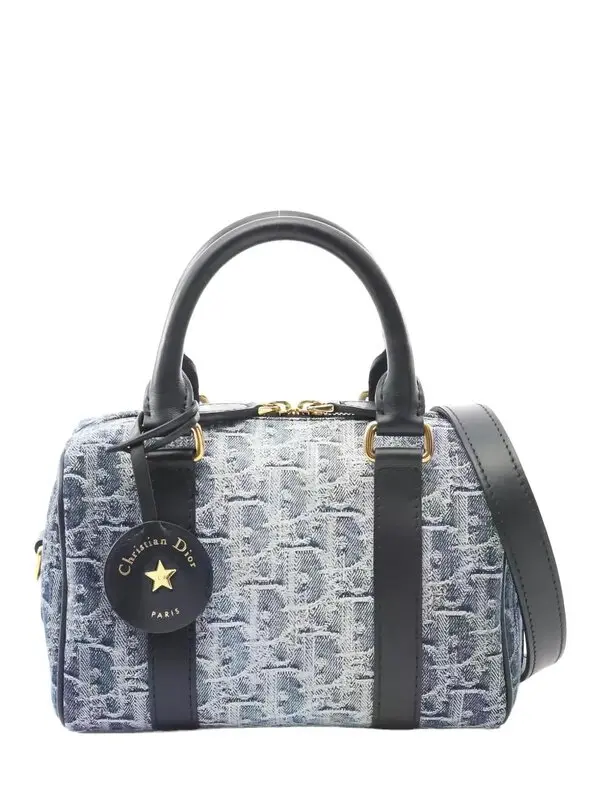 Dior Pre-owned Groove 20 Two-way Handbag - Blue