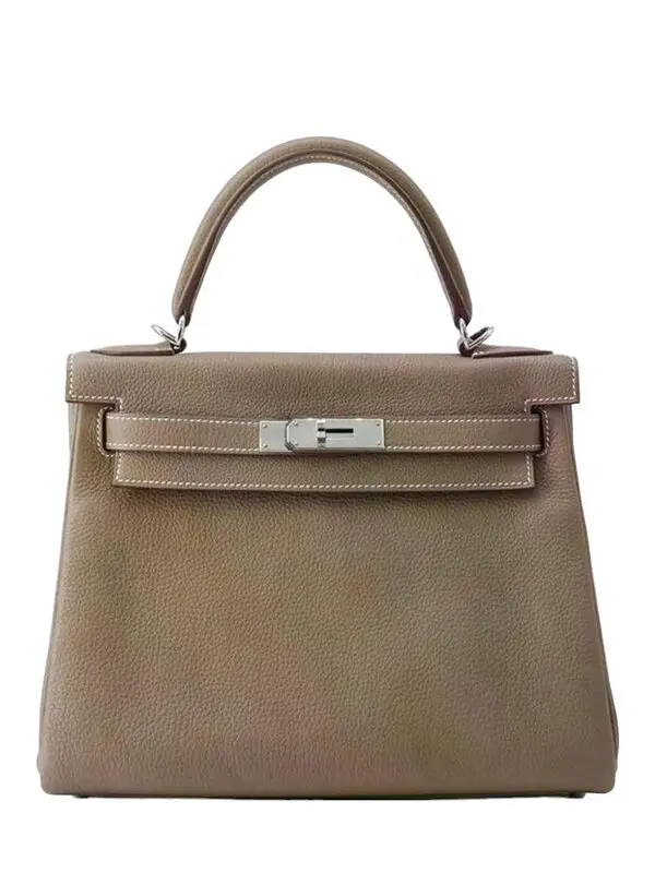 Hermès Kelly Ii Retourne 28 Satchel - Brown