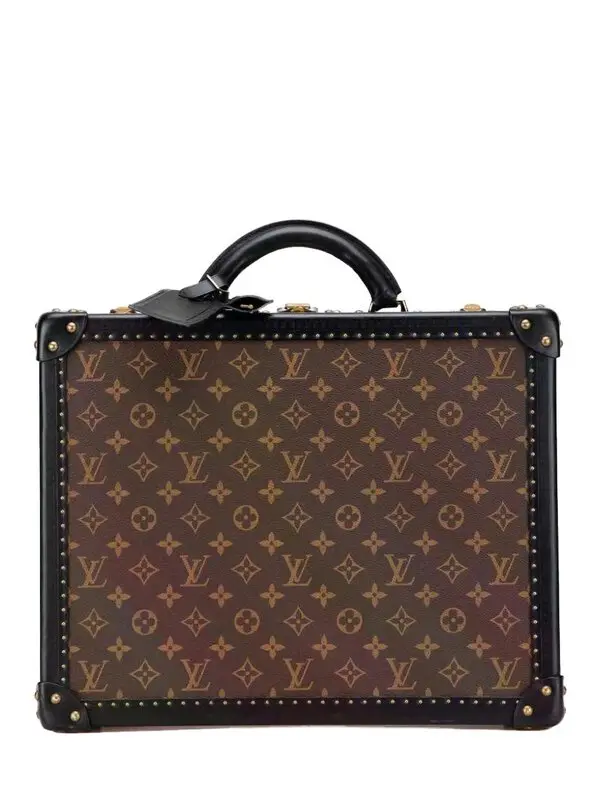 LOUIS VUITTON Monogram Reverse Cotteville 40 Travel Bag - Brown