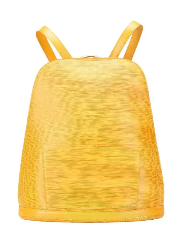 LOUIS VUITTON 1995 Epi Gobelins Backpack - Yellow