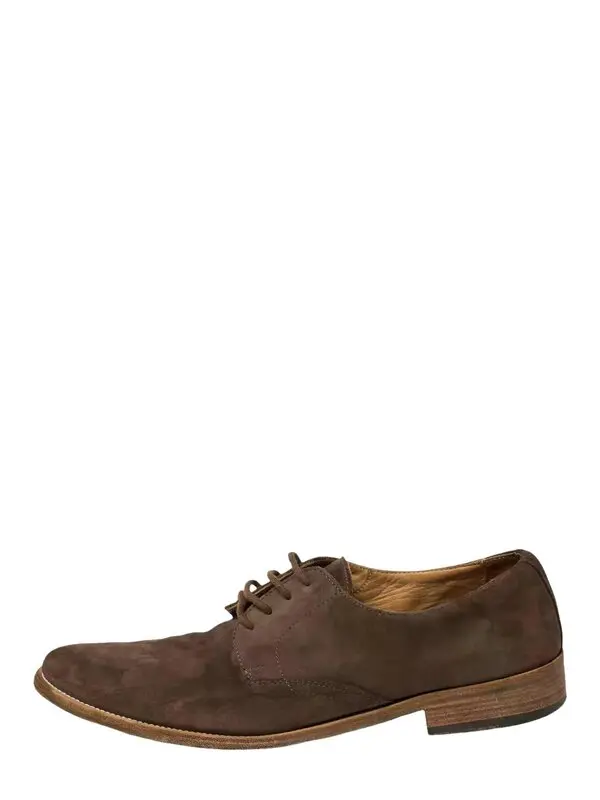 Dolce & Gabbana Suede Derby Shoes - Brown