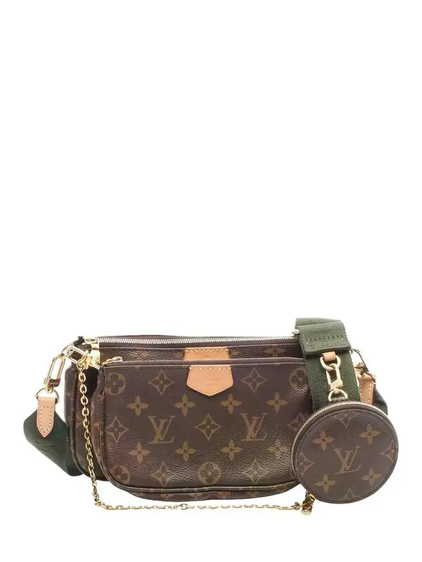LOUIS VUITTON 2020 Monogram Multi Pochette Accessories Crossbody Bag - Brown
