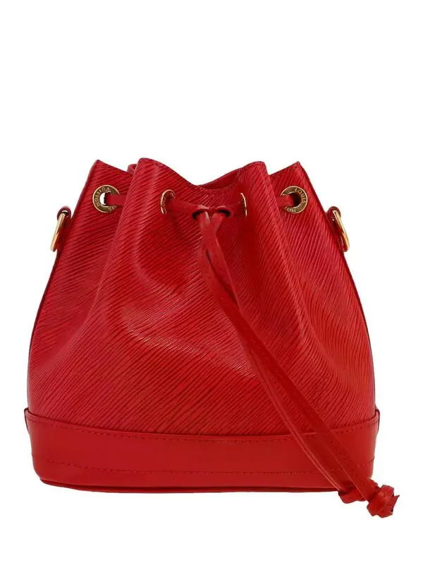 LOUIS VUITTON Noé Epi Leather Handbag - Red