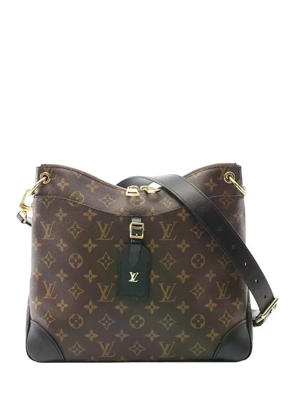 LOUIS VUITTON 2020 Monogram Odeon Mm Crossbody Bag - Brown