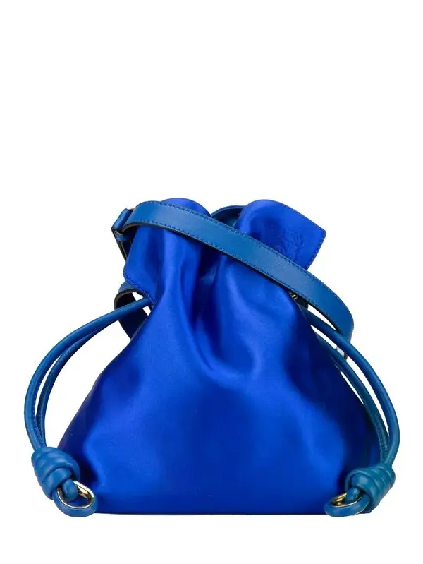 Loewe Flamenco Knot Crossbody Bag - Blue