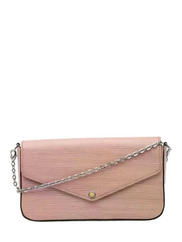 LOUIS VUITTON Epi Pochette Felicie Crossbody Bag - Pink