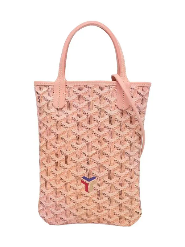Goyard 2022 Ine Poitiers Claire Voie Satchel - Pink