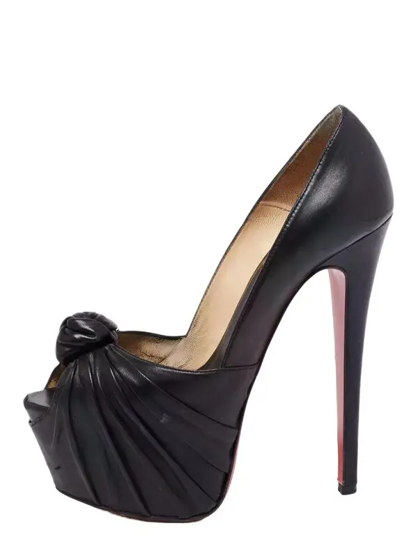 CHRISTIAN LOUBOUTIN 150mm Greissimo Knotted Pumps - Black