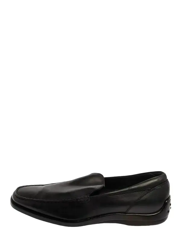 TOD'S Leather Loafers - Black