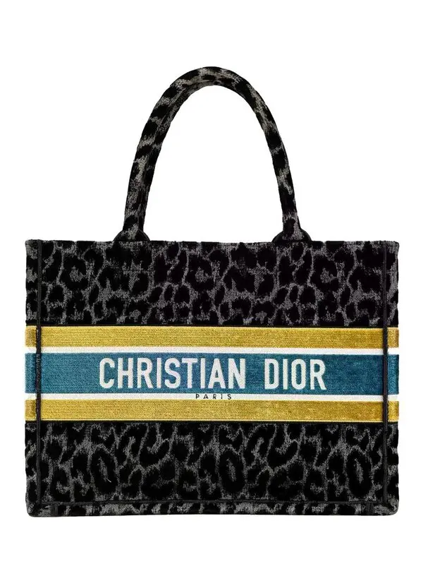 Dior Pre-owned 2021 Mizza Book Tote Bag - Black
