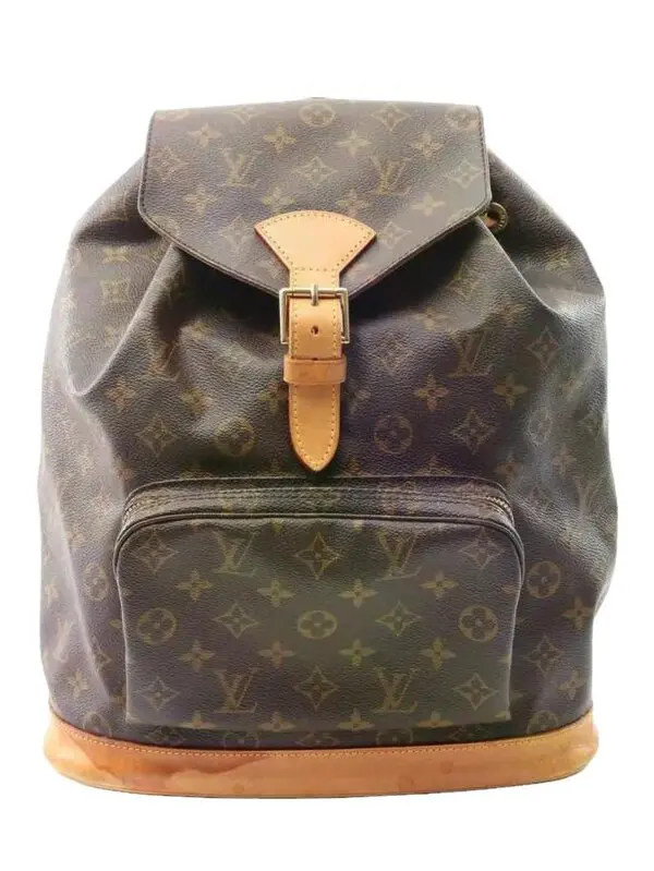 LOUIS VUITTON 1997 Montsouris Gm Backpack - Brown