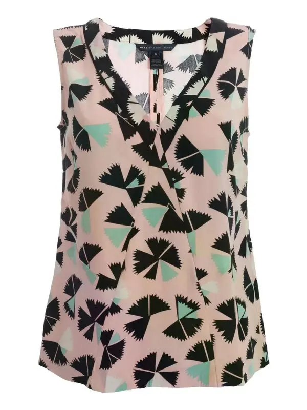 Marc Jacobs Patterned Top - Pink