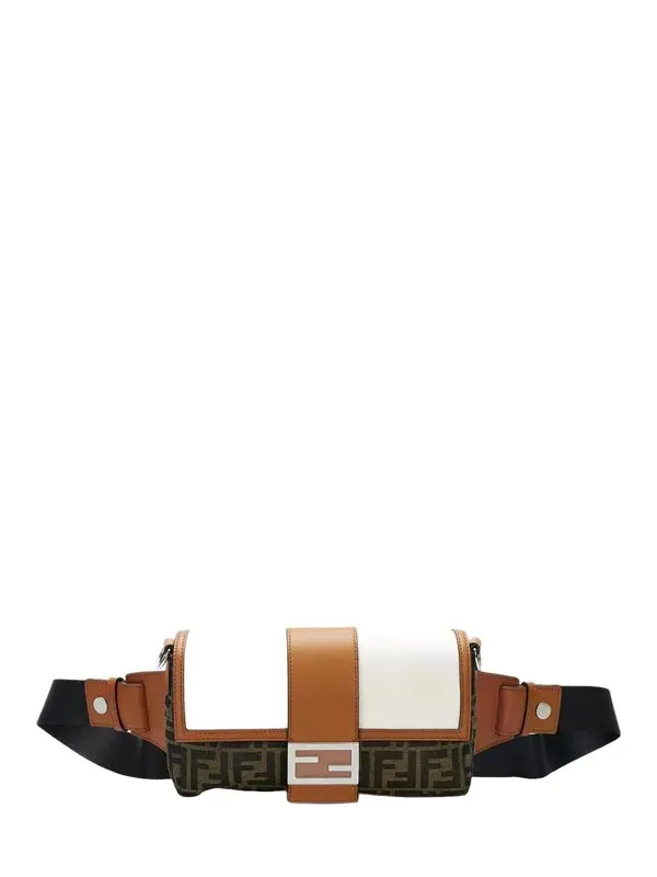 Fendi Zucca Monogram Belt Bag - Brown