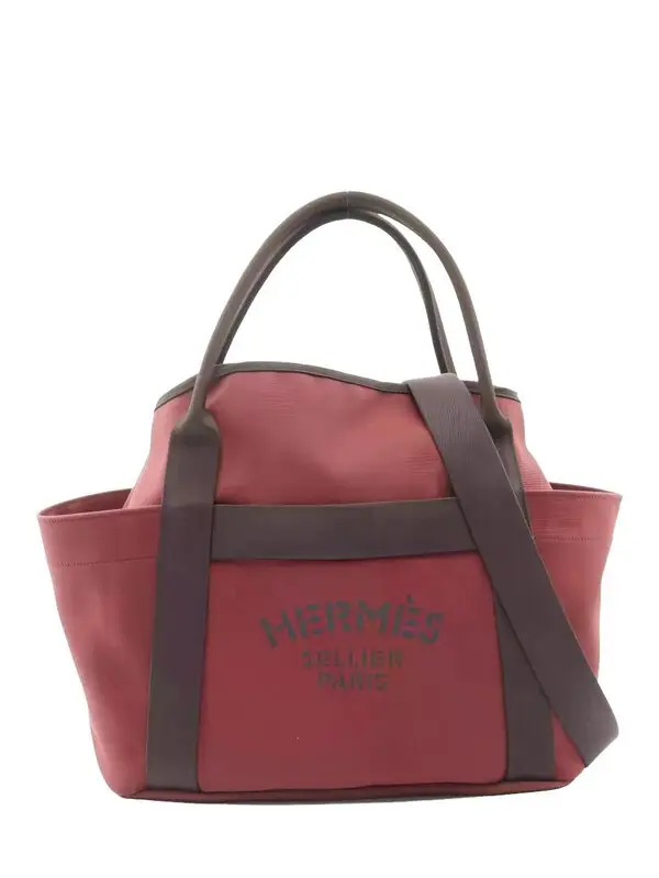 Hermès 2023 Sac De Pansage Tote Bag - Red