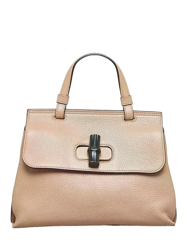 Gucci Bamboo Line Daily Satchel - Brown