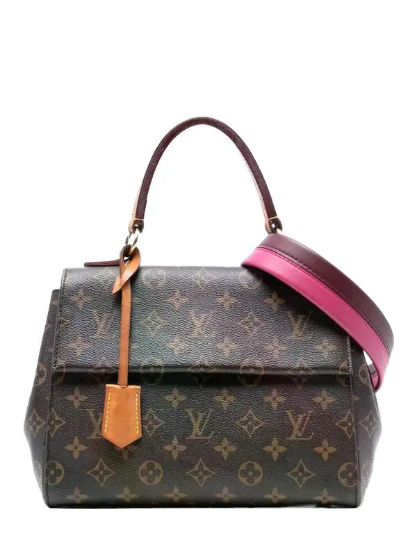 LOUIS VUITTON 2019 Monogram Cluny Bb Satchel - Brown
