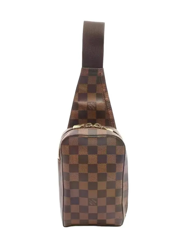 LOUIS VUITTON Geronimos Damier Ebene Backpack - Brown