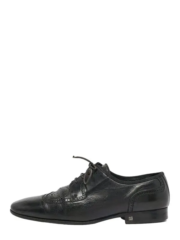 LOUIS VUITTON Leather Oxford Shoes - Black