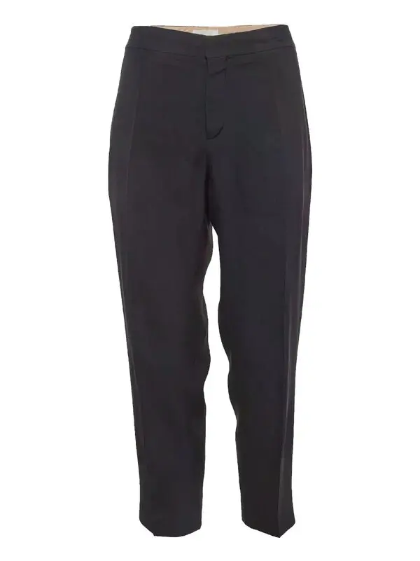 Chloé Silk-blend Trousers - Black