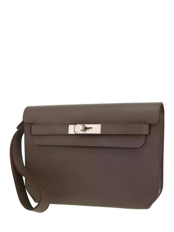 Hermès Kelly Dépêches Pouch - Grey