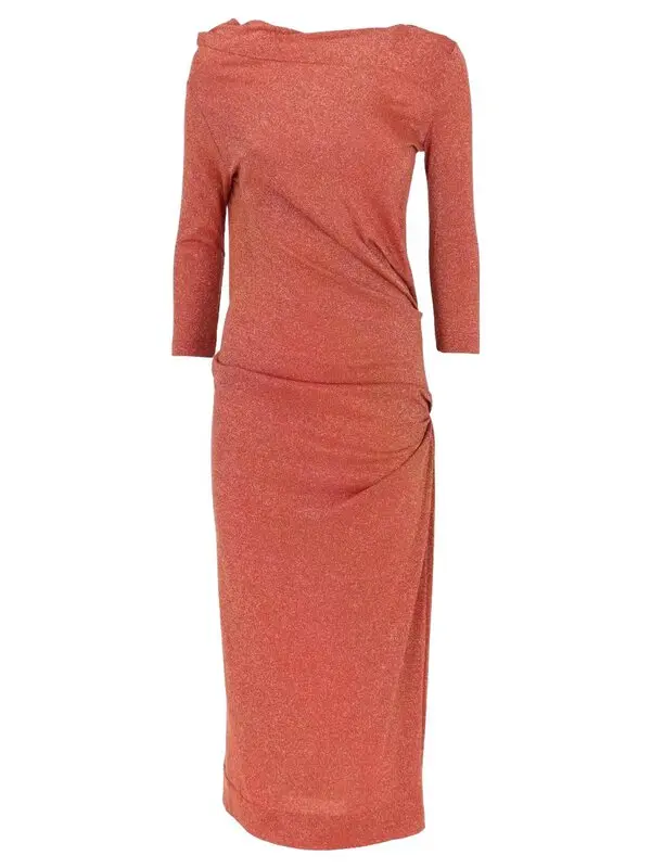 VIVIENNE WESTWOOD 2019-2020 Lurex Dress - Orange