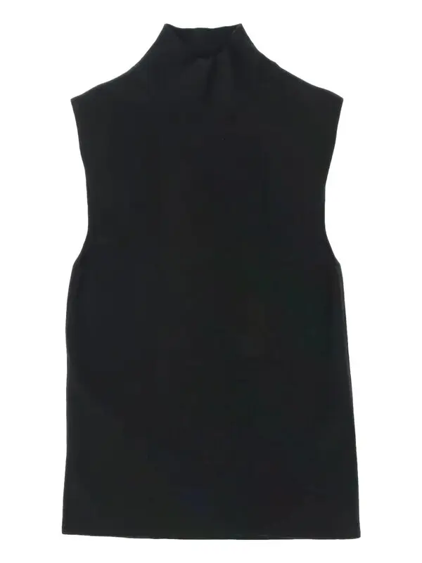 Saint Laurent 1990s Wool Top - Black