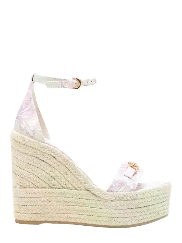 Versace 125mm Barocco Medusa '95 Espadrilles - Pink