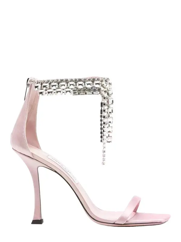 JIMMY CHOO 110mm Verity Sandals - Pink