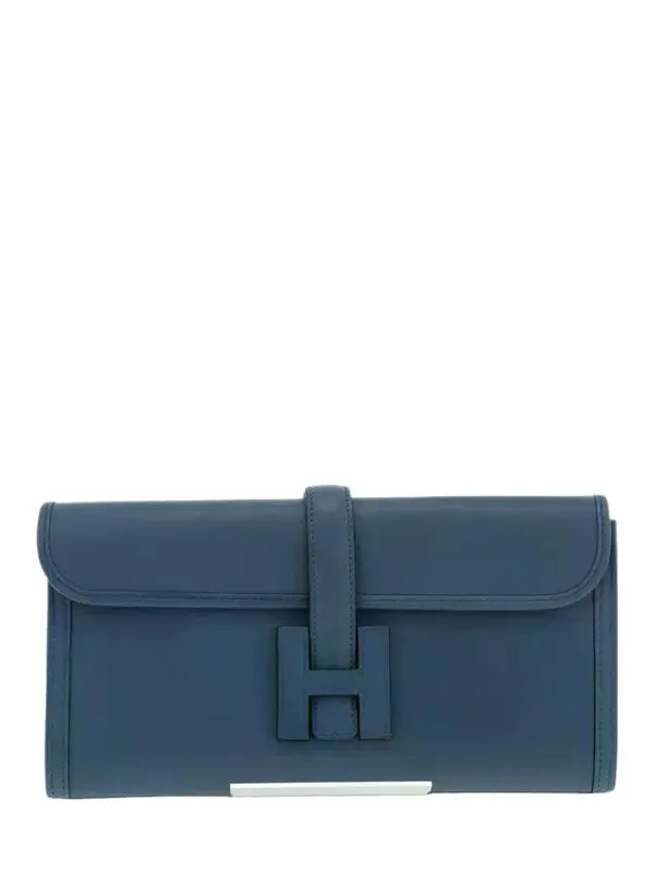 Hermès Jige Clutch Bag - Blue