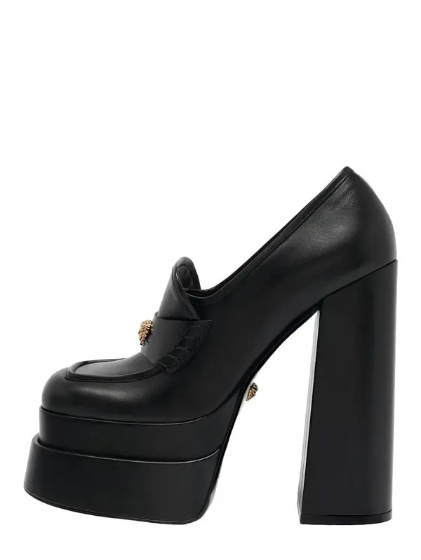 Versace Aevitas Platform Pumps - Black