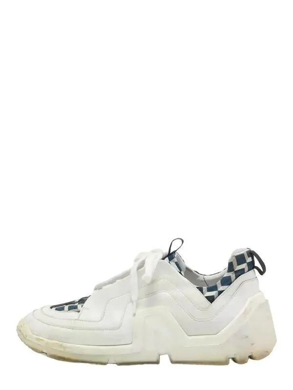 Pierre Hardy Vibe Leather Sneakers - White