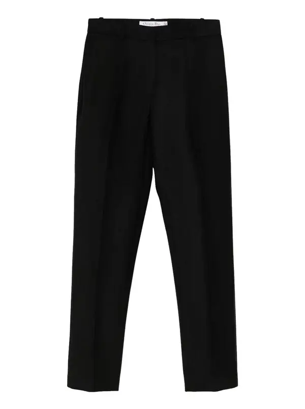 Dior 2000s Tailored Trousers - Black