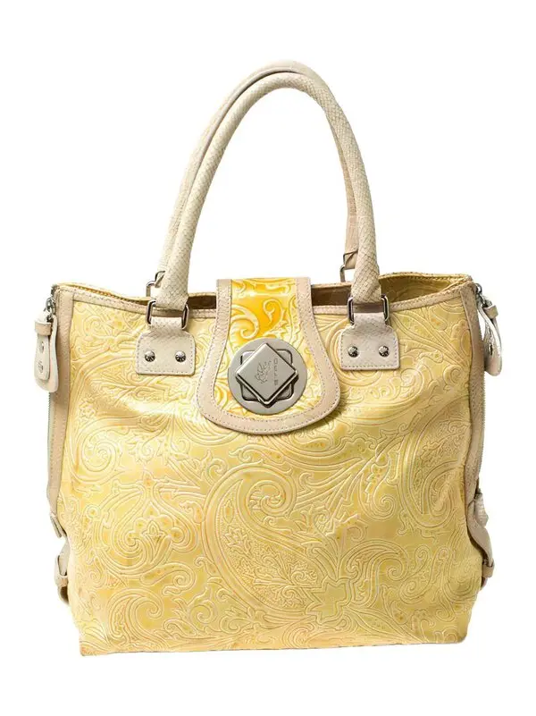 Etro Paisley-print Tote Bag - Yellow