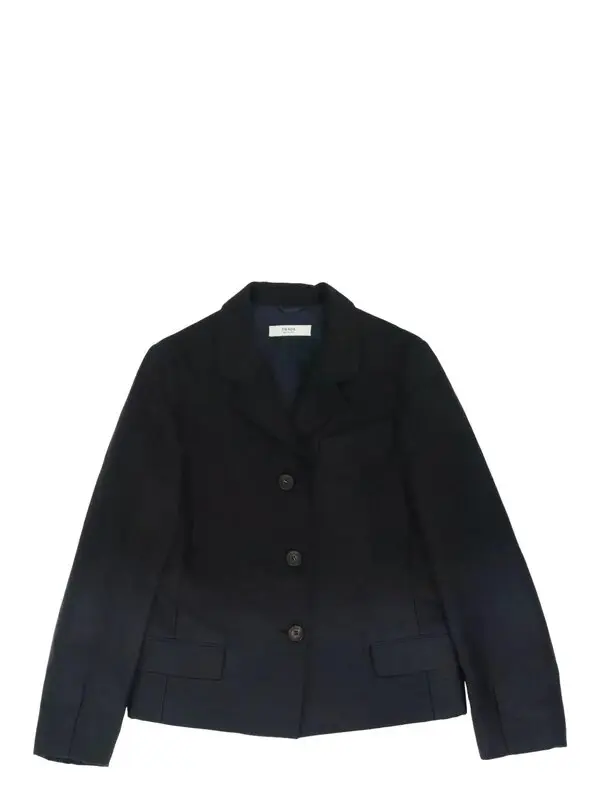 Prada 2000s Single-breasted Blazer - Black